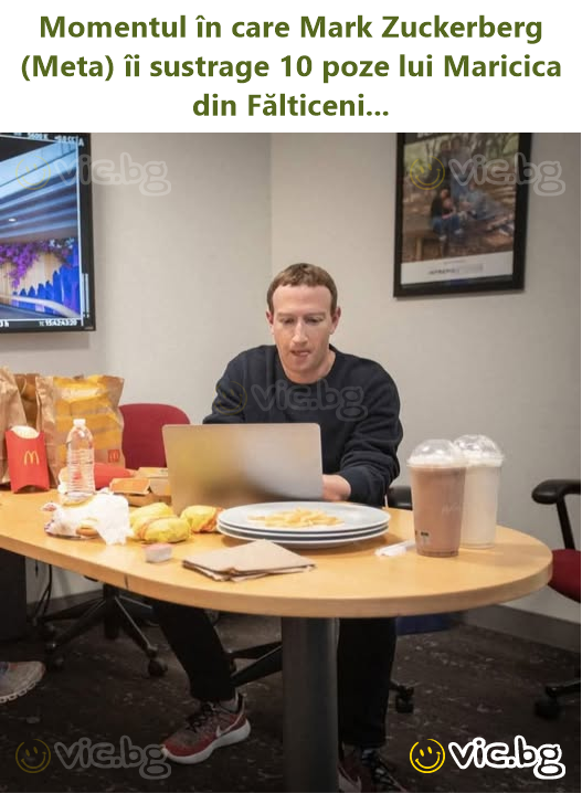 Momentul în care Mark Zuckerberg (Meta) îi sustrage 10 poze lui ...