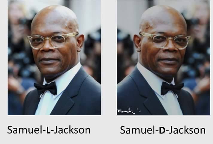 Samuel L Jackson and Samuel R Jackson