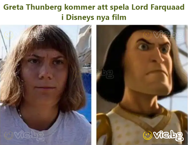 Greta Thunberg kommer att spela Lord Farquaad i Disneys nya film